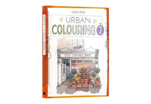 NOTEKA / Urban Anna Kolorowanka Urban Colouring 2